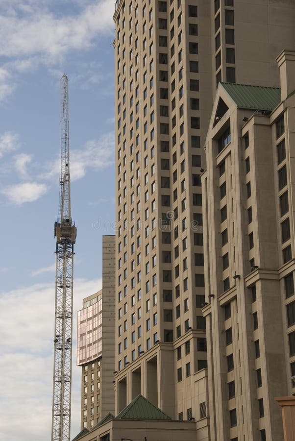 Hi rise construction stock photo. Image of cables, crane - 11095984