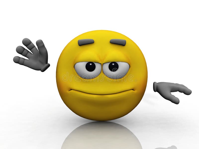 Salute stock illustration. Illustration of emotion, brows - 21169127