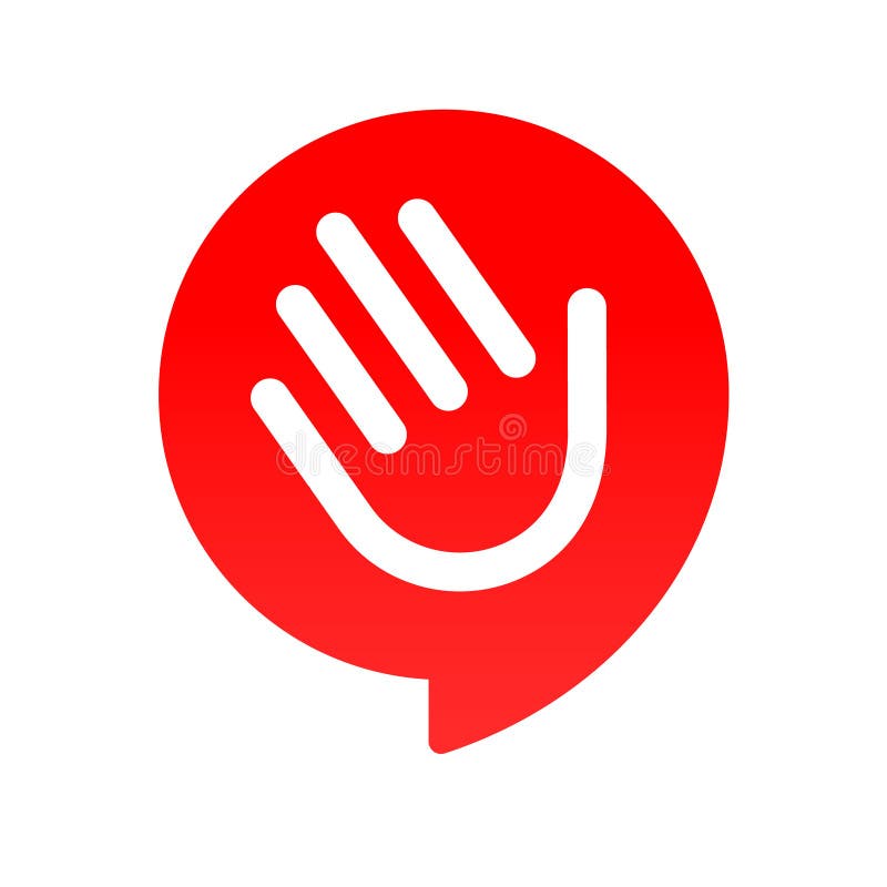 Hi. Sticker, Logo or Design for a T-shirt Stock Vector - Illustration ...