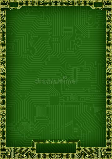 Circuit Board Border Stock Illustrations – 750 Circuit Board Border ...