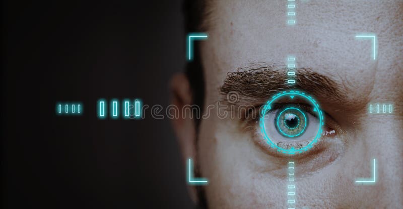 Security scan stock photo. Image of identification, password - 102618082