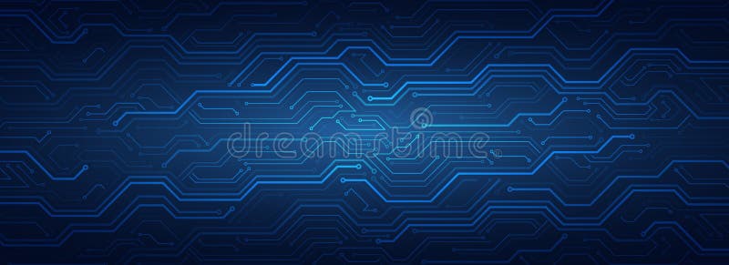 Hi Tech Circuit Board Design Innovation Concept. Abstract Futuristic ...