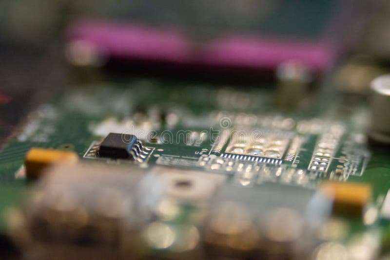 Close Up of Electronics Circuit Board a Mainboard Main Board,cpu ...
