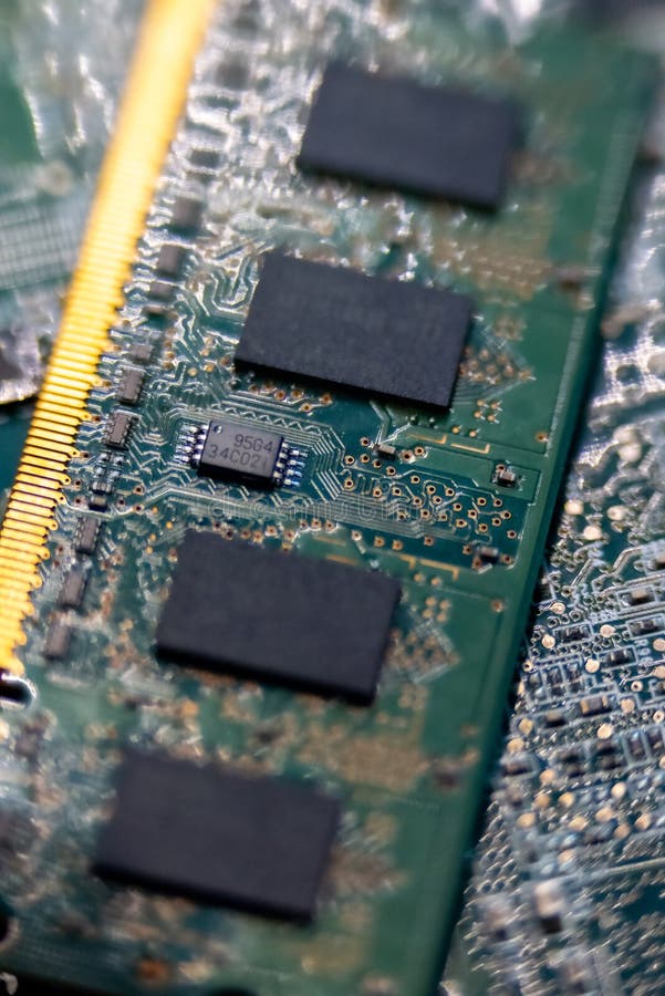 Hi Tech Close-up of Electronics Circuit Board or Motherboard Stock Photo - Image of circuitry ...