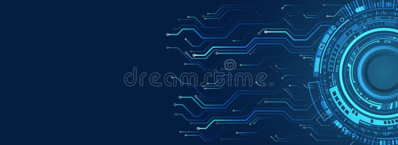 Hi-tech Computer Digital Technology Concept. Abstract Technology ...