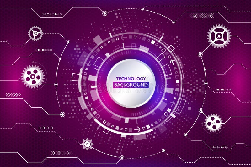 Computer Technology Purple Stock Illustrations – 27,642 Computer ...