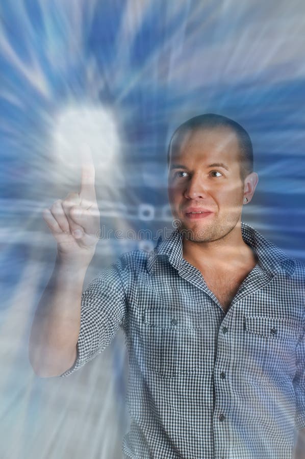 Hi-tech concept stock image. Image of style, computer - 9063463