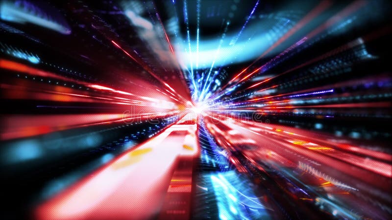 Digital Data of Network Technology Motion Graphics Animation Background ...