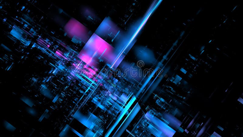 Hi Tech Digital Interior Abstract Data Center Server, Business ...