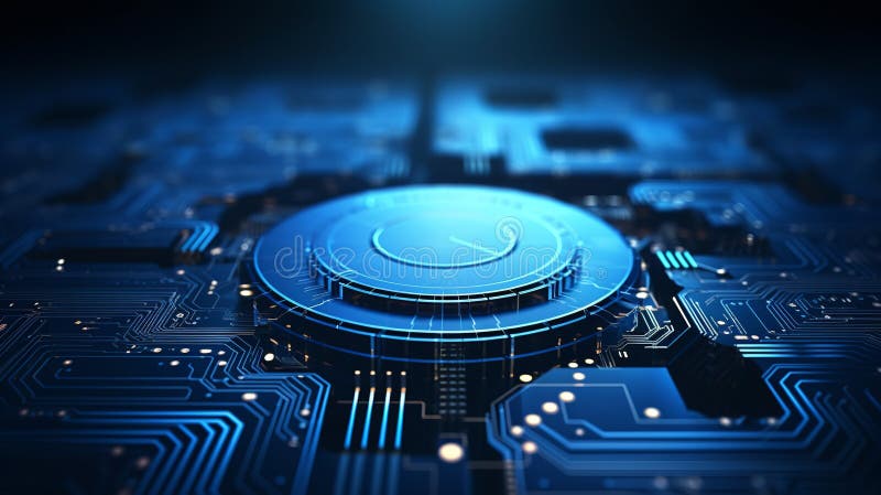 Hi-tech Digital Technology Concept. Communication Technology for ...