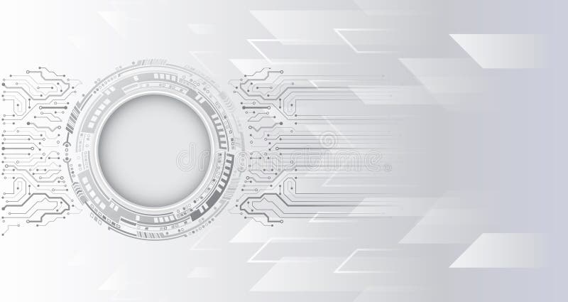 Abstract Grey Engineering Tech Background Stock Illustrations – 2,910 ...
