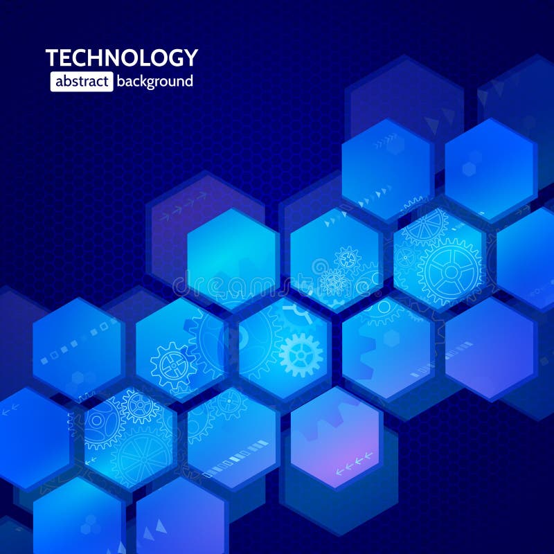 Hi-tech Digital Technology and Engineering Concept Stock Vector ...