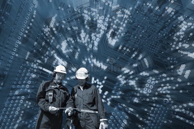 Hi-tech Engineering and Technology Stock Image - Image of connector ...