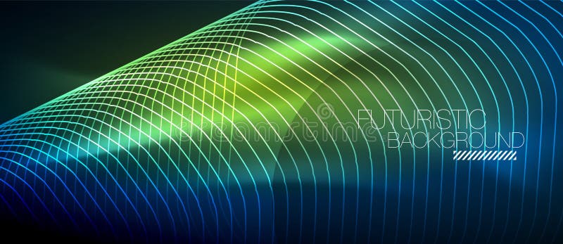 Futuristic Techno Shape Polygon Background Stock Illustration ...