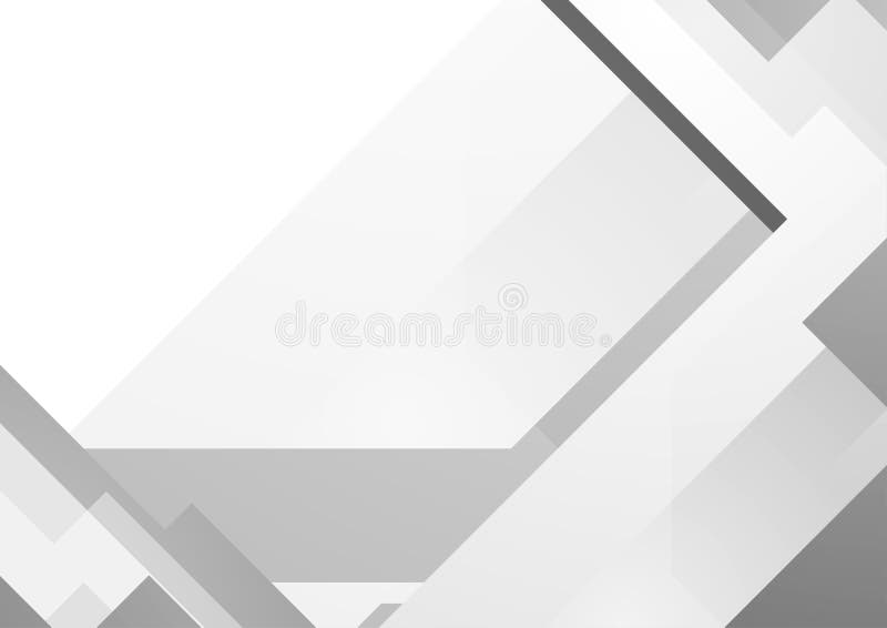 Tech Grey Futuristic Concept Abstract Background Stock Vector ...