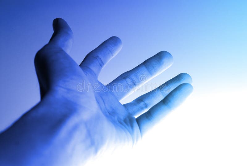 Hi-Tech Hand Background stock image. Image of computer - 944373