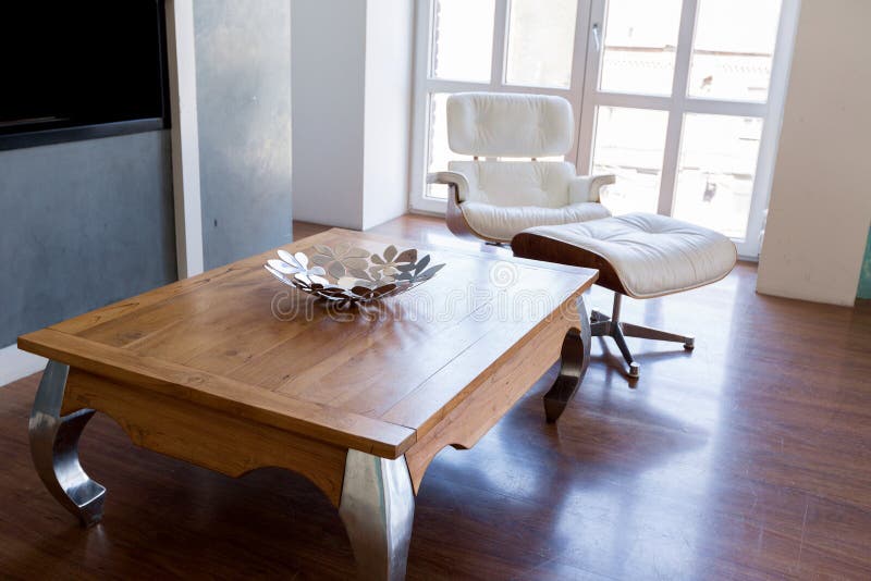 Hi-tech Interior Design Living Room Stock Photo - Image of luxury ...