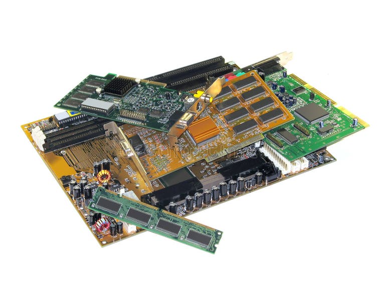 Hi-tech junk stock image. Image of connection, integrated - 1857719