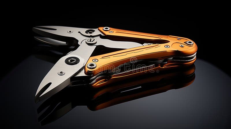 Hi Tech multi tool stock illustration. Illustration of tool - 286830941