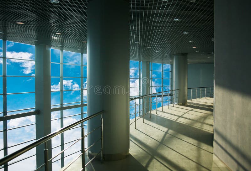 Hi-tech office building stock photo. Image of height - 13486156