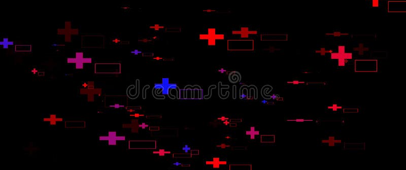 Hi Tech Polygon Texture . Neon Speed Lines. Glowing Blurred Led Light ...