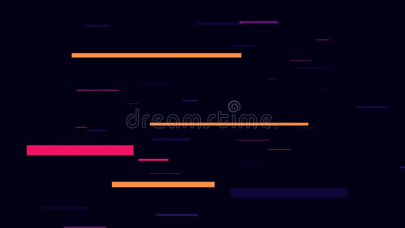 Hi Tech Polygon Texture . Neon Speed Lines. Glowing Blurred Led Light ...