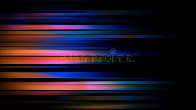 Hi Tech Polygon Texture . Neon Speed Lines. Glowing Blurred Led Light ...