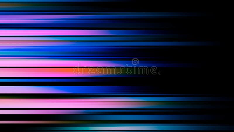 Hi Tech Polygon Texture . Neon Speed Lines. Glowing Blurred Led Light ...