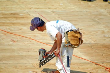 Hi-tech roofer stock image. Image of tool, construction - 1093649