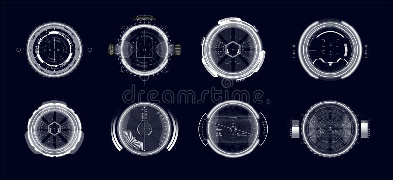 Hi-tech Sniper Scope Aiming System. Military Technology Optical Aim ...