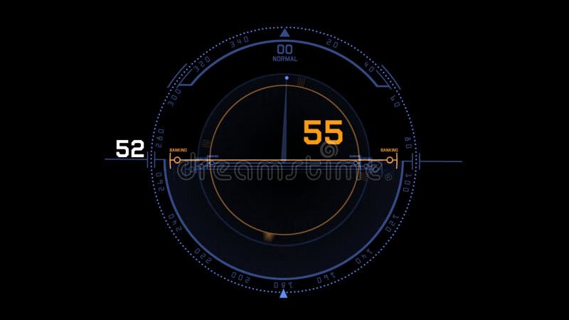 Hi-tech Software Navigation Screen. Stock Footage - Video of ...
