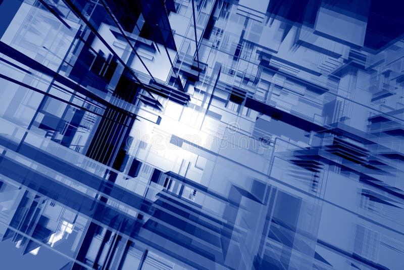 Hi-tech structure stock illustration. Illustration of concepts - 10593739