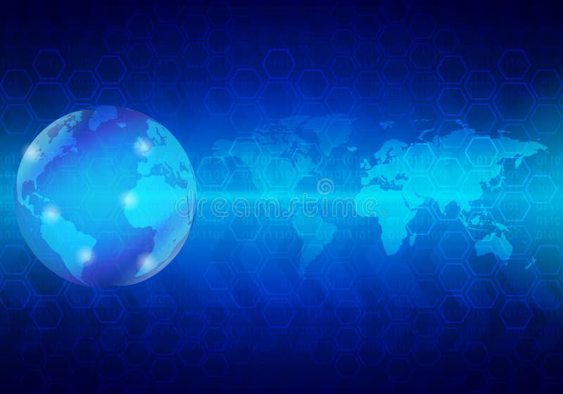 Hi-tech Technology Concept, Abstract Background. Stock Vector ...