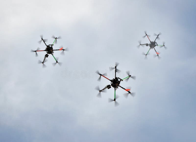 Hi-tech technology drone stock image. Image of weapon - 48384543
