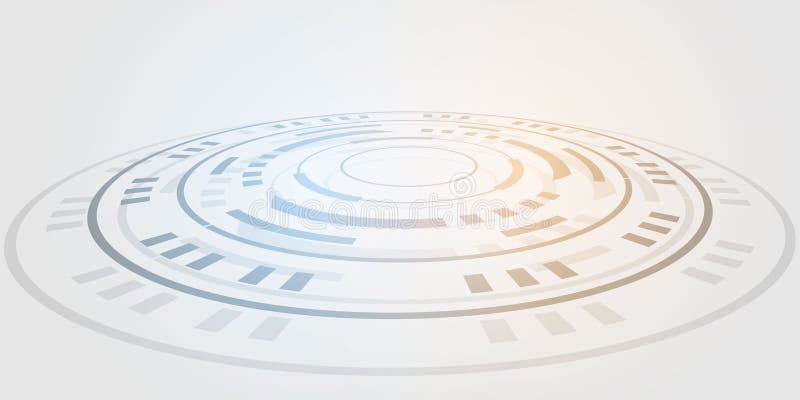 Hi-tech User Interface Head Up Display with Digital Floating Particles ...