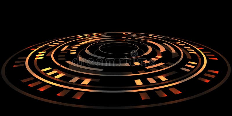 Hi-tech User Interface Head Up Display with Digital Floating Particles ...