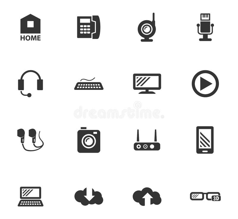 Hi tech icons set stock vector. Illustration of clock - 141252624 Hi tech icons set stock vector. Illustration of clock - 141252624