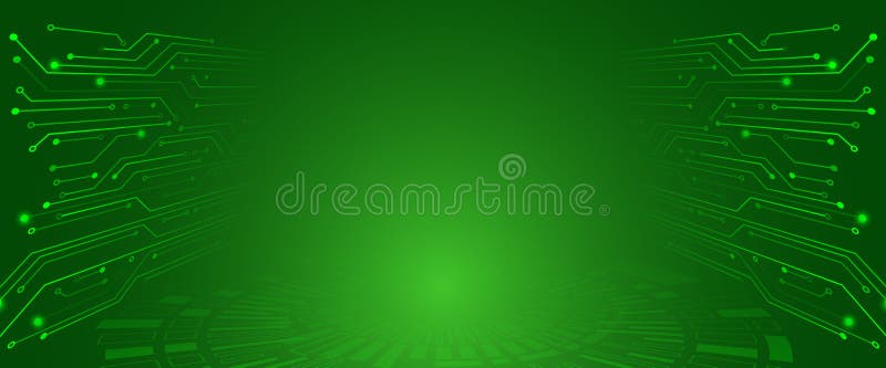 Hi-tech Vector Illustration with Various Technology Elements. Abstract ...