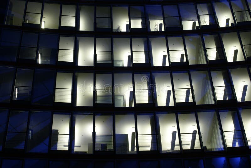 Hi-tech windows stock image. Image of modern, pattern, lighting - 582995