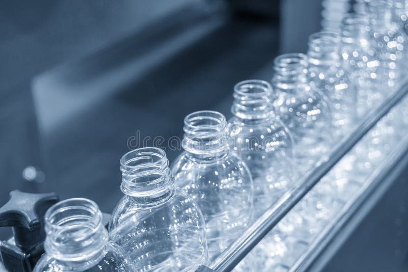 The Hi-technology of Drinking Water Manufacturing Process Stock Image ...