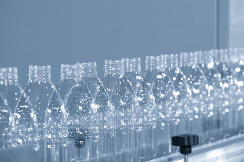 The Hi-technology of Drinking Water Manufacturing Process Stock Photo ...