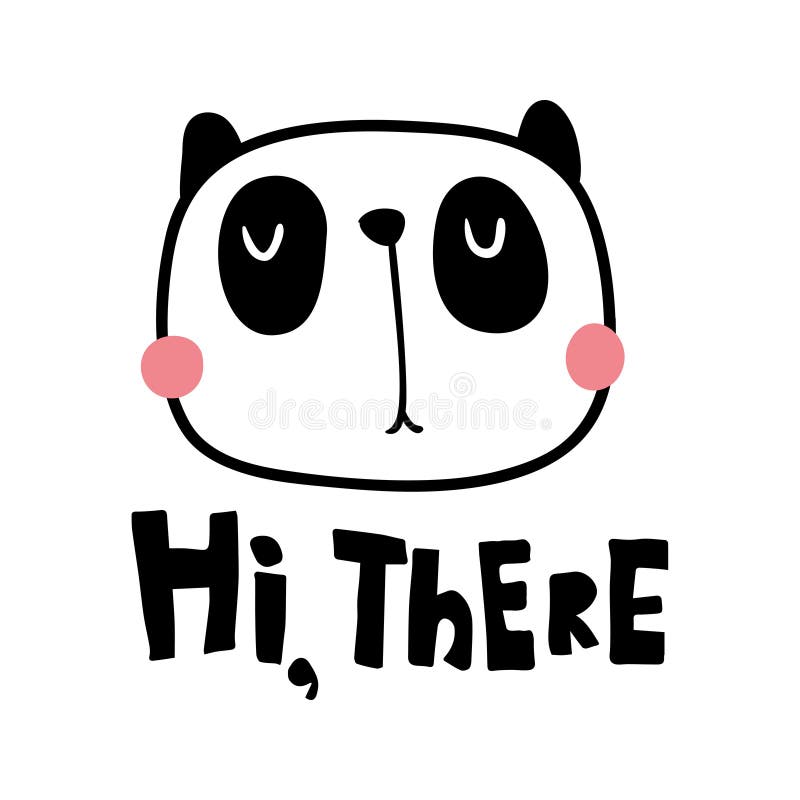 Hi There Panda Stock Illustrations – 2 Hi There Panda Stock ...