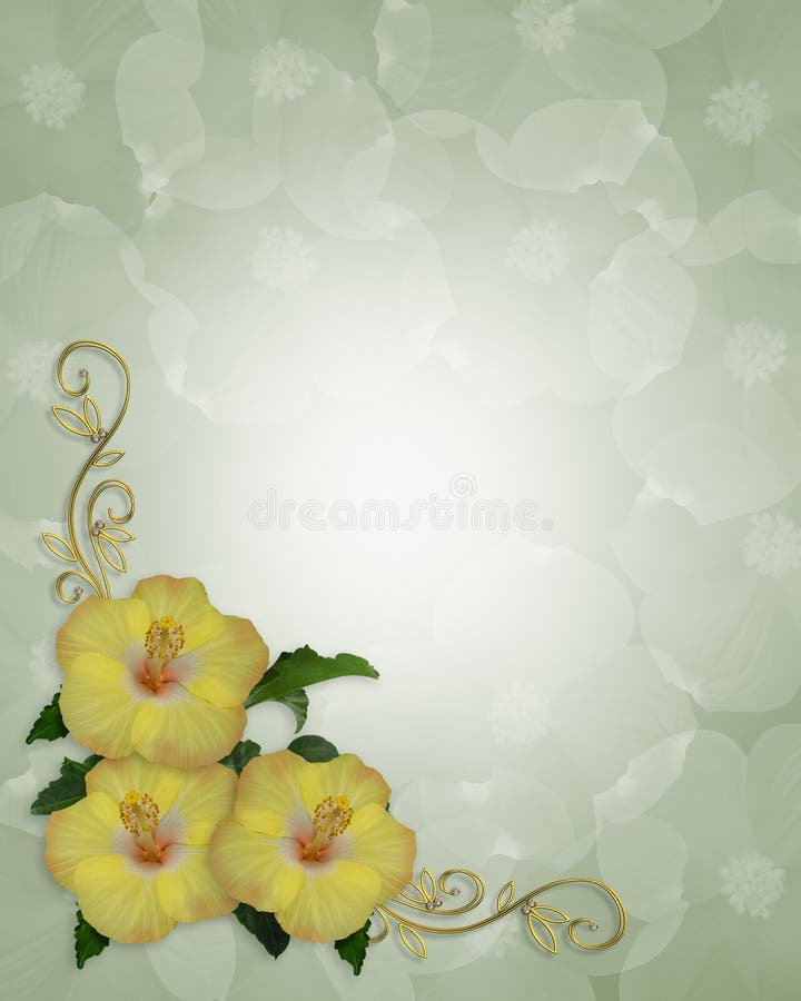 Hibiscus Corner Border Hibiscus Corner Embroidery Design