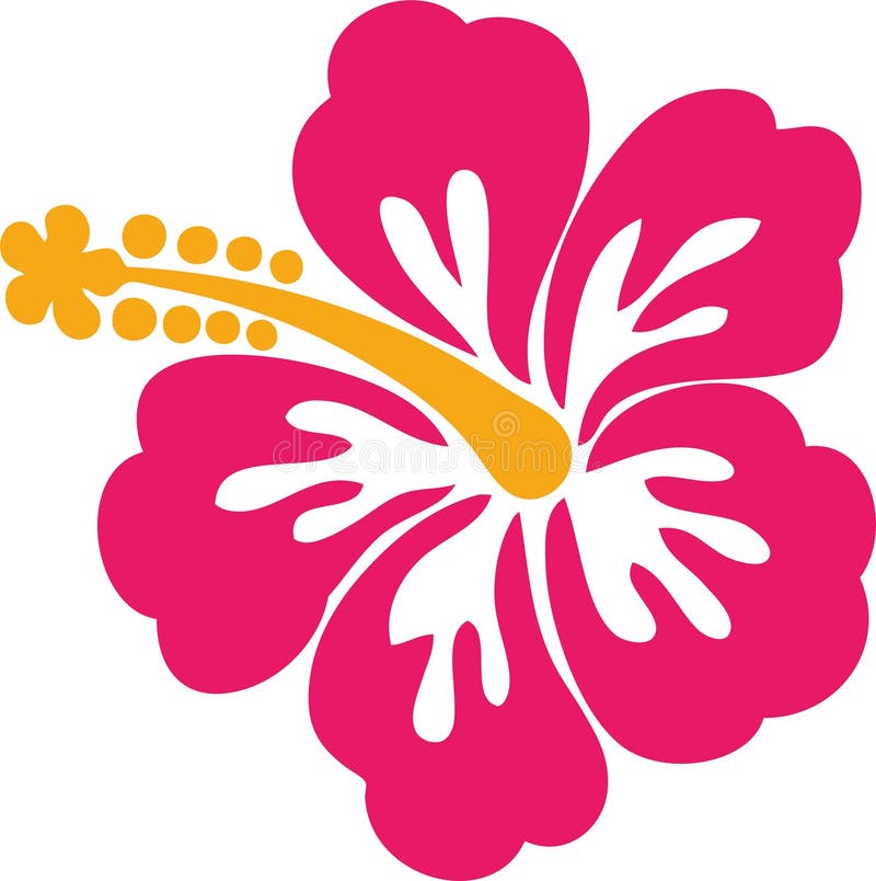 Hibiscus Flower Eps Vector and Image Stock Vector - Illustration of ...