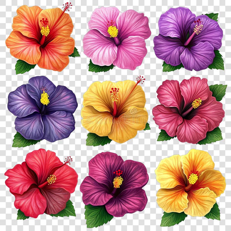 Hibiscus stock photo. Illustration of hawaiian, brown - 341479908