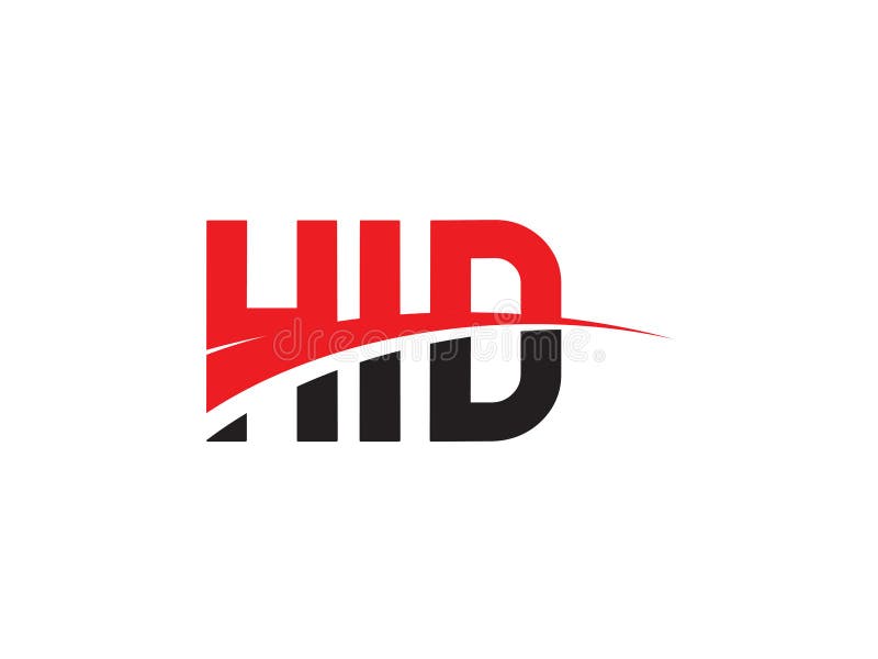 HID Letter Initial Logo Design Vector Illustration Stock Vector ...