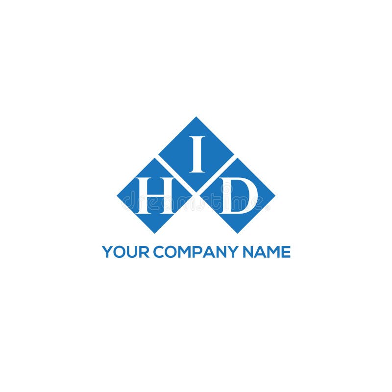 HID Letter Logo Design on WHITE Background. HID Creative Initials ...