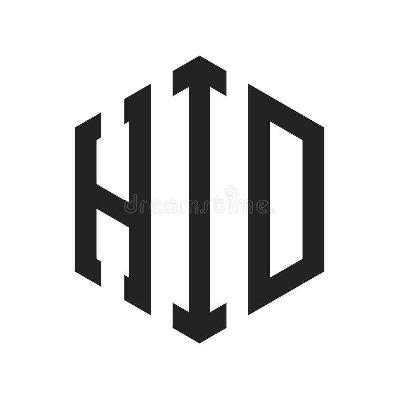HID Logo Design. Initial Letter HID Monogram Logo Using Hexagon Shape ...