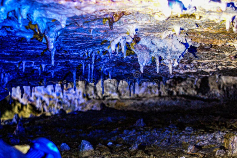 Hida Large Limestone Cave of Image Stock Image - Image of monument ...