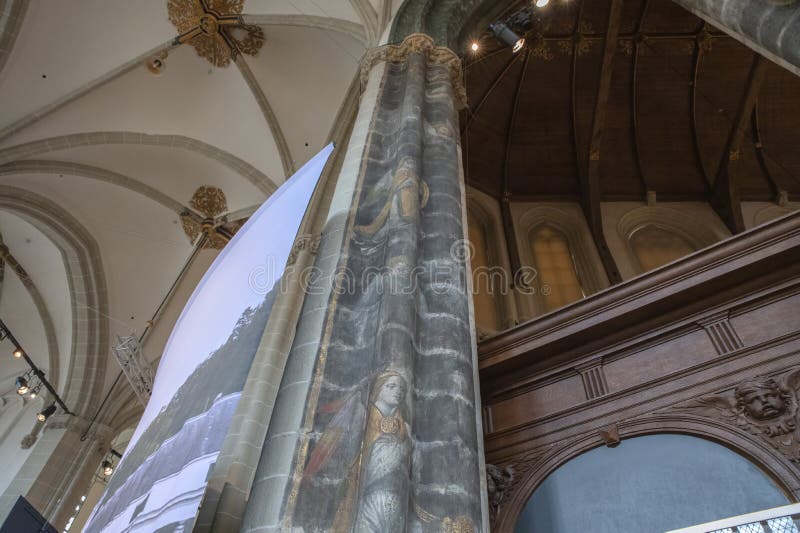 Hidden Art at the Nieuwe Kerk at Amsterdam the Netherlands 2-1-2023 ...